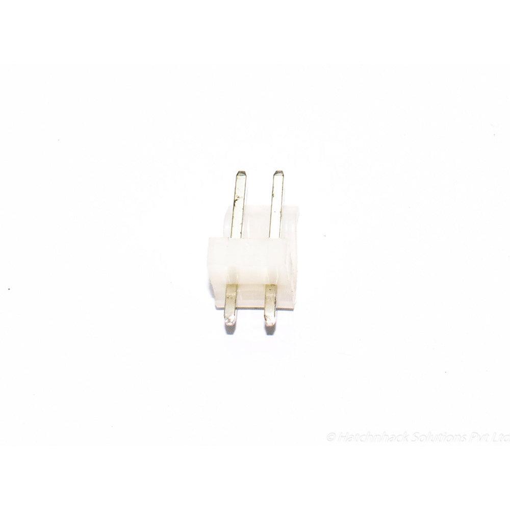 2 Pin - Molex CPU 3.96mm Male Connector Straight Header KK396 (Pack of 100)